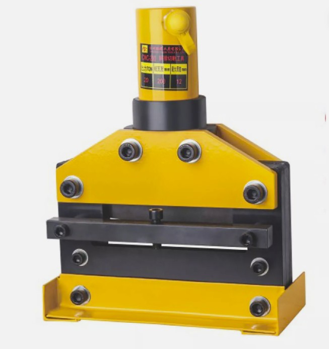 Hydraulic Busbar Metal Guillotine Shear – 20 Ton Force | Cuts Up to 15